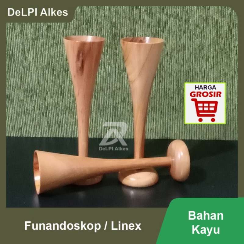 Jual Funandoskop Linex Linek Bahan Kayu Deteksi Detak Jantung Bayi Di ...
