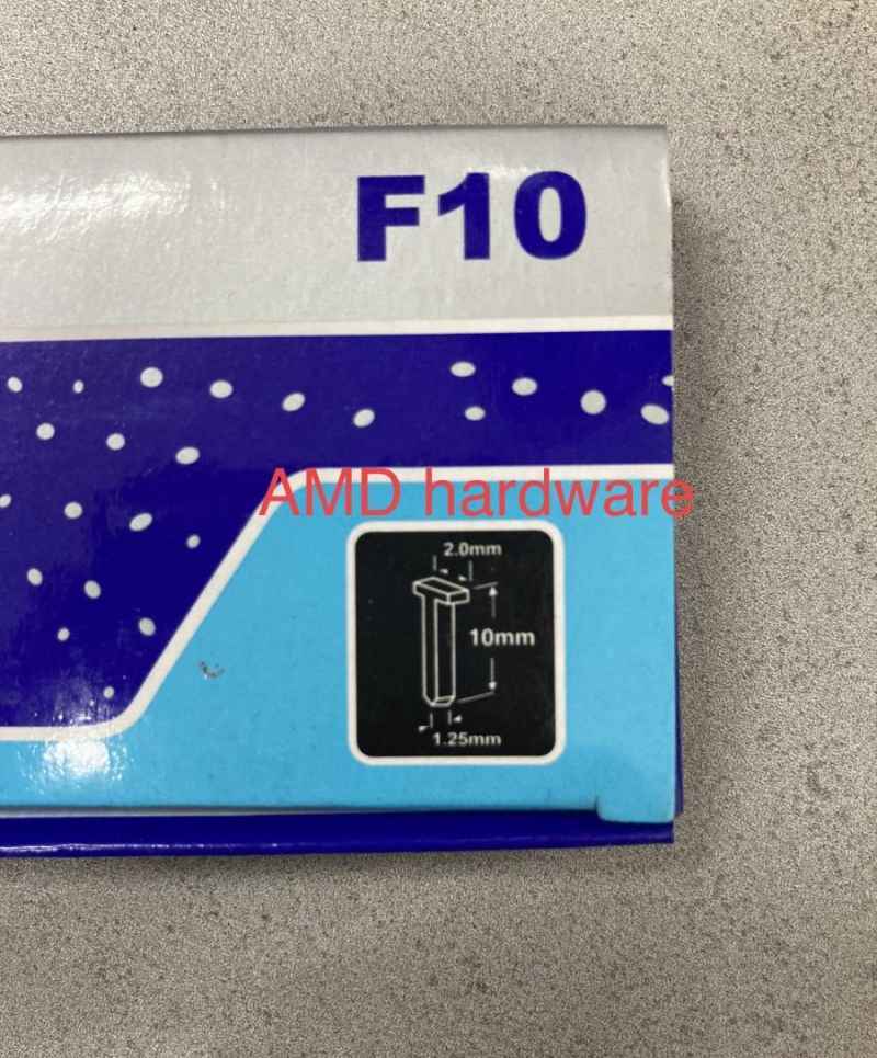 Jual F10 F15 Isi Staples Paku Tembak Angin F30 Nail Gun Box 5000 Pcs ...