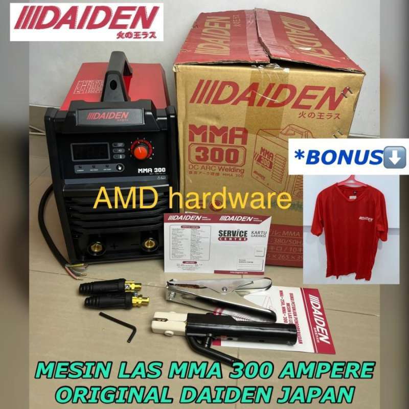 Jual Mesin Trafo Las Inverter Welding Mma 300 Mma300 Daiden Japan ...