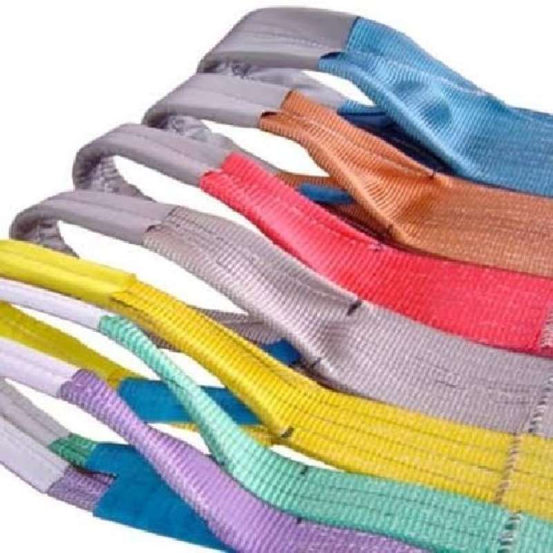 Jual Tali Sabuk Angkat Barang Webbing Sling Belt 20 Ton X 12 Meter 20t ...