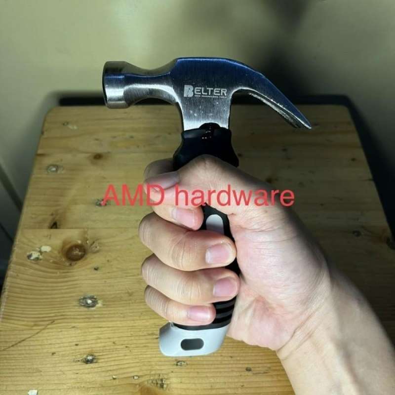 Jual Palu Kambing Mini Martil Claw Hammer Besi Gagang Pendek Karet ...