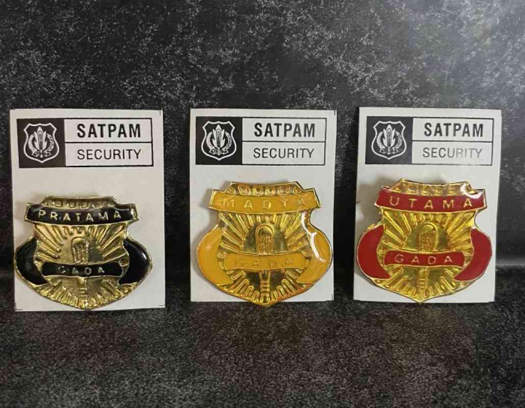 Jual Pin Gada Utama - Gada Pratama - Pin Satpam - Pin Security Gada ...
