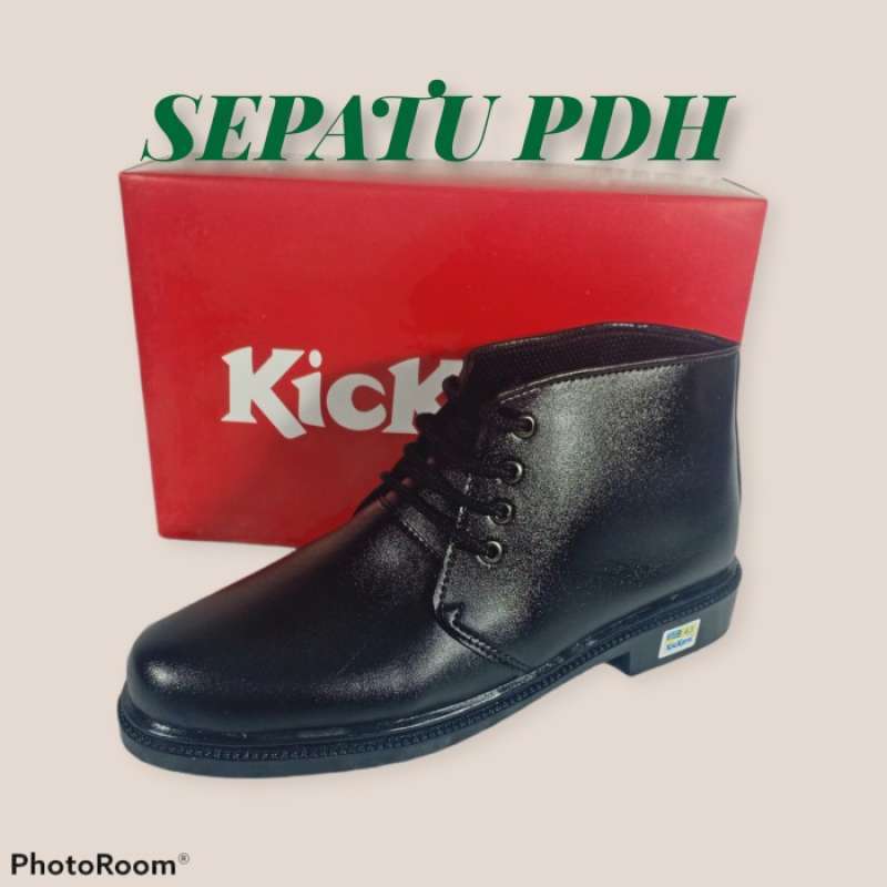 Jual Sepatu Dinas Pdh Security Satpam Polri Polisi Tni Akpol Kulit ...
