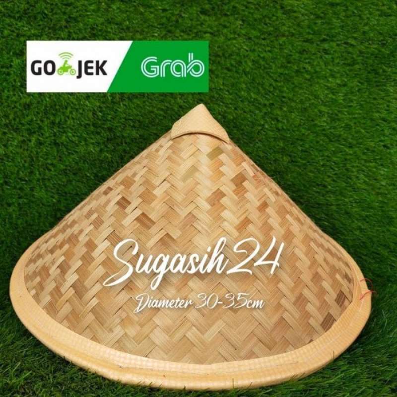 Jual Caping Kerajinan Lukis Topi Petani Ladang Polos - Dewasa No Kopya ...