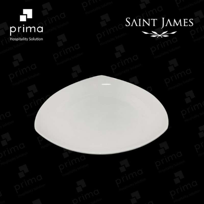 Promo St James Norman Triangular Plate Piring Saji Segitiga 30x28x2.8 ...