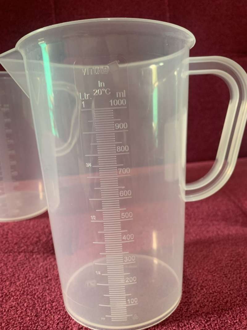 Promo Graduated Pitcher Pp 1000ml Highly Transparent Teko Ukur ...