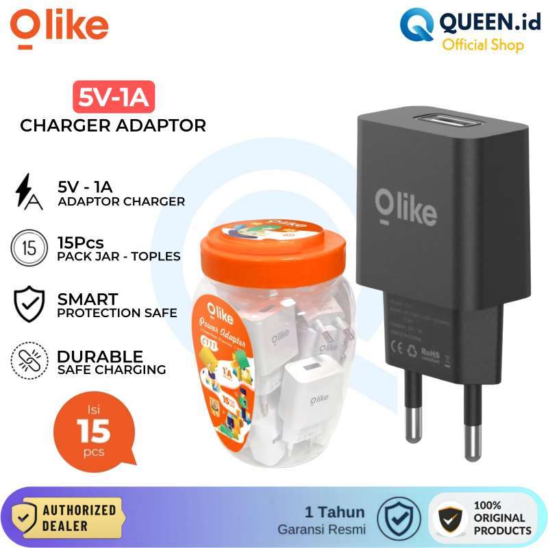 Jual Olike C111 Charger Adaptor 5v - 1a Usb Port Output Safe Charging ...