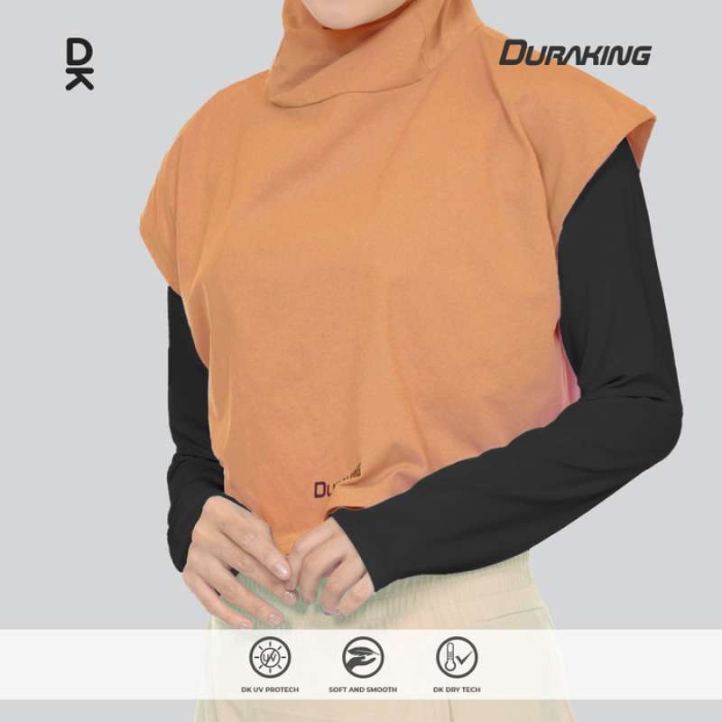 Promo Duraking Hijab Sports Khalwa Series - Croptop Hijab - Wine Diskon ...