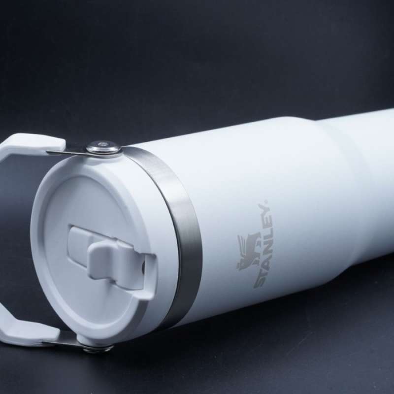 Promo Stanley Flip Straw Frost White Tumbler Cup 887ml 30oz Botol Minum ...