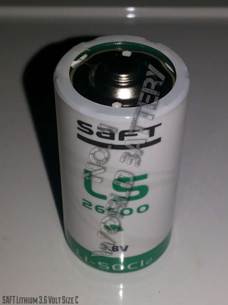 Promo Saft Made In France Lithium Battery 3.6 V - Size C Type Ls26500 ...