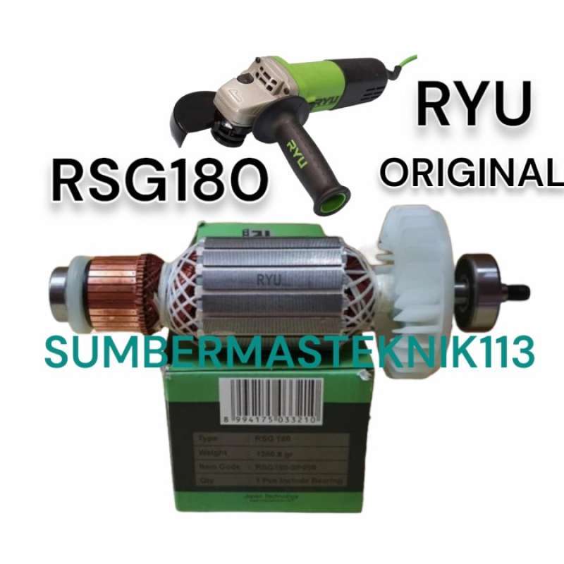 Promo Armature Ryu Rsg 180 Angker Mesin Polisher Ryu Rsg180 Ryu Diskon ...