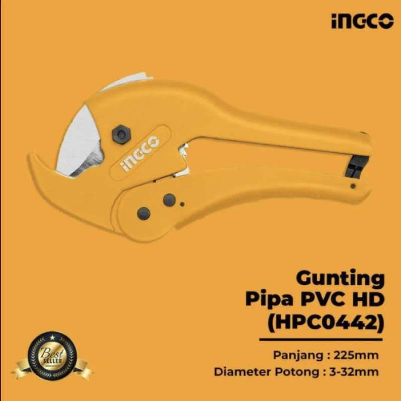 Promo Ingco Gunting Tang Potong Pipa Pcv Pipe Cutter 3 - 42 Mm Hpc0442 Diskon 23% Di Seller ...