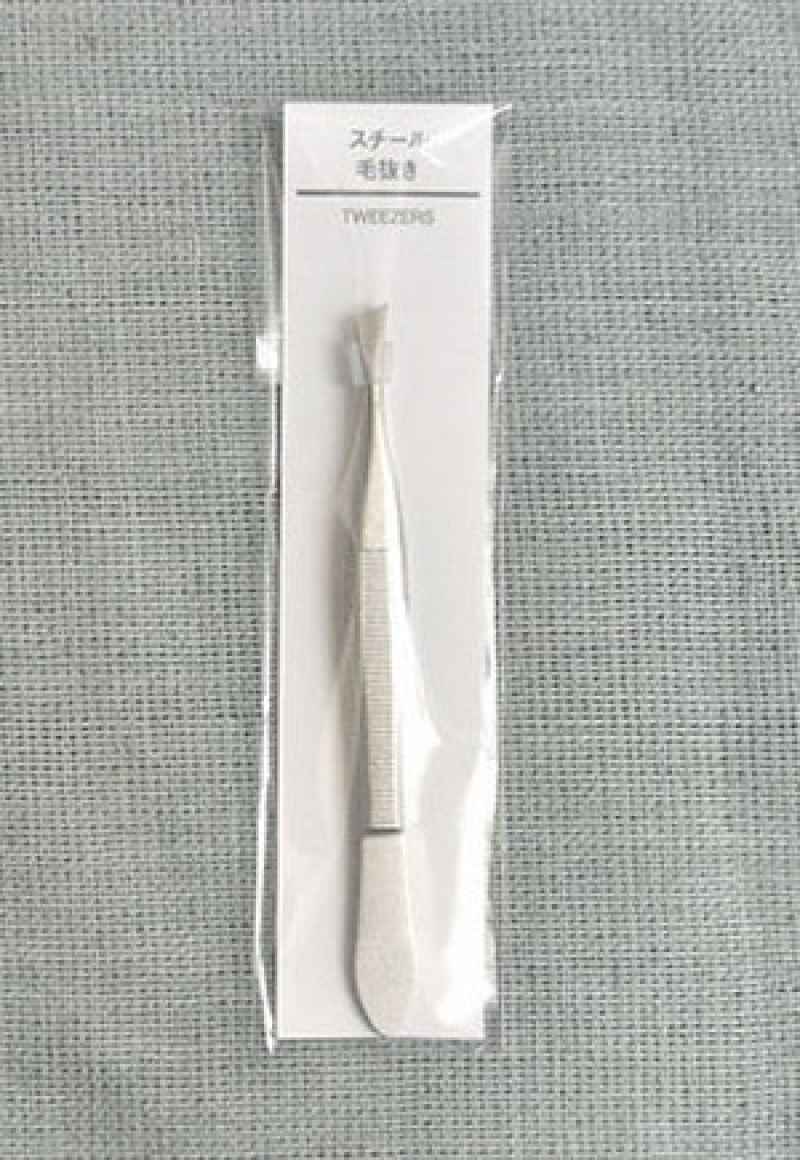 Promo Muji Silver Tweezers / Capitan / Penjepit / Pinset Diskon 23% Di ...