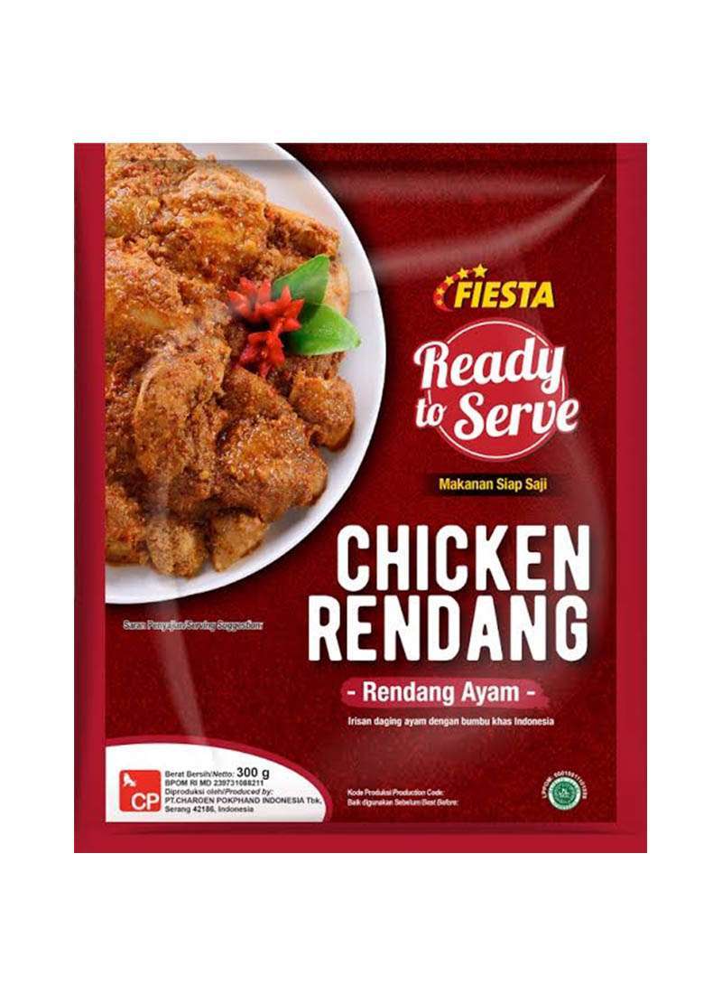 Jual Fiesta Ready To Serve Chicken Rendang 8/300gr/pcs Di Seller ...