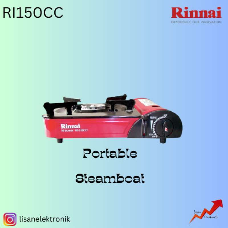 Promo Rinnai Ri-150cc Kompor Gas Portable Diskon 23% Di Seller Nishimu ...