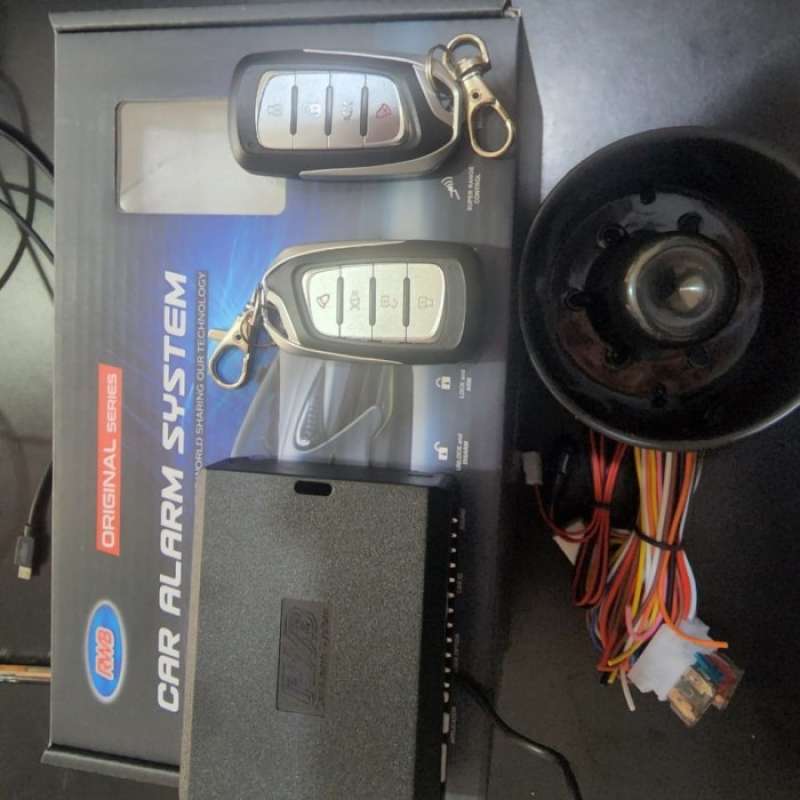 Promo Alarm Mobil Rwb Koneksi Hp Android Diskon 23% Di Seller Sari ...