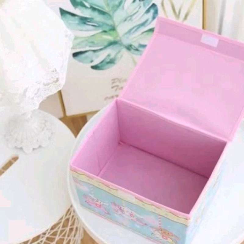 Jual Storage Box Sanrio Dengan Penutup Kawaii Kotak Penyimpanan Tutup ...