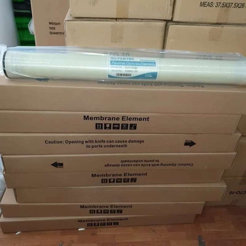 Promo Membran Ro 2000gpd Silvertec Membrane 2000gpd+housing Ss4040 ...