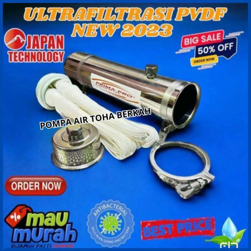 Promo Ultrafiltrasi Pvdf Water Pre Filter 1000 Lph Uf Pvdf 1000 Lph Pvdf - R Diskon 23% Di ...