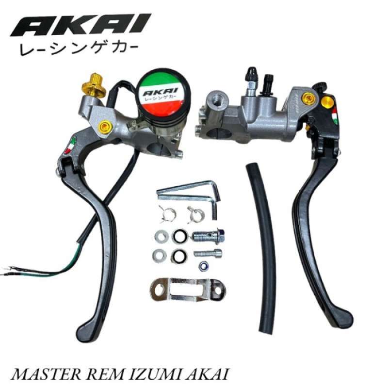 Promo Master Rem Set Izumi Akai Racing Cb ,cbr ,vixion ,r15 ,ninja ...