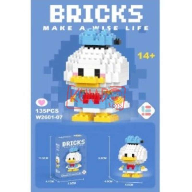 Promo Mainan Edukasi Bricks Lego Mini Mainan Balok Susun 3d - Pikachu ...