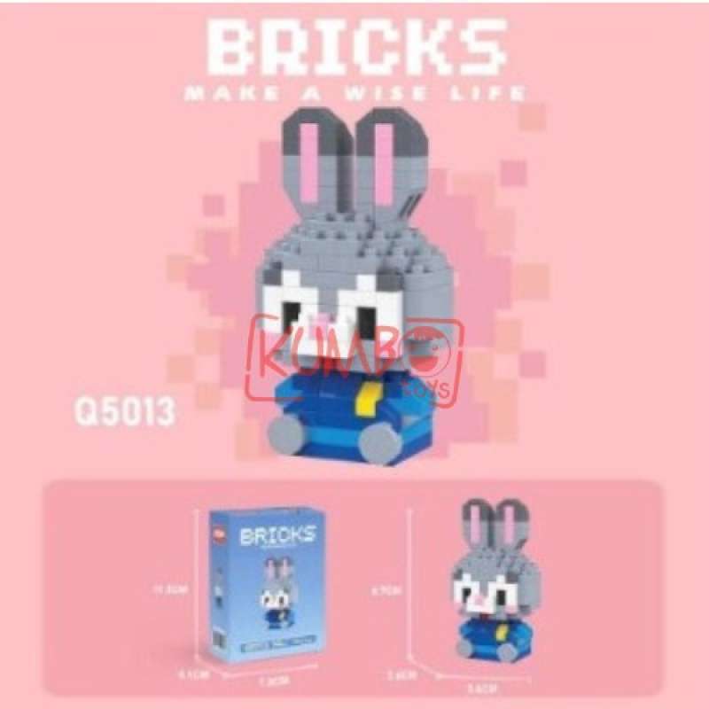 Promo Mainan Edukasi Bricks Lego Mini Mainan Balok Susun 3d - Pikachu ...