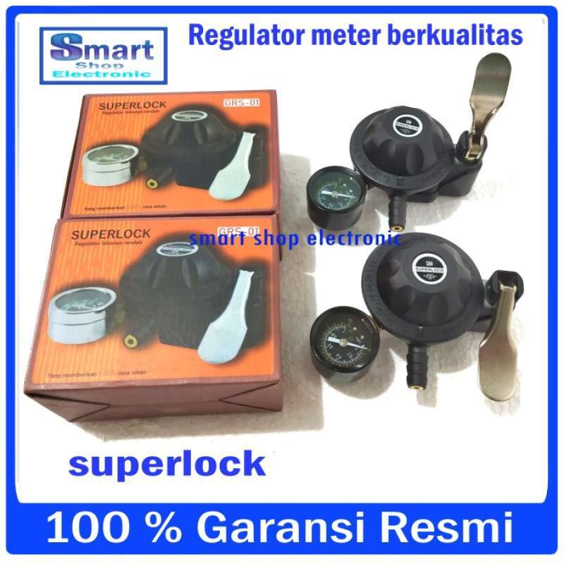 Promo Regulator Superlock Gascomp Grs 01 / Regulator Gas Lpg Meter ...