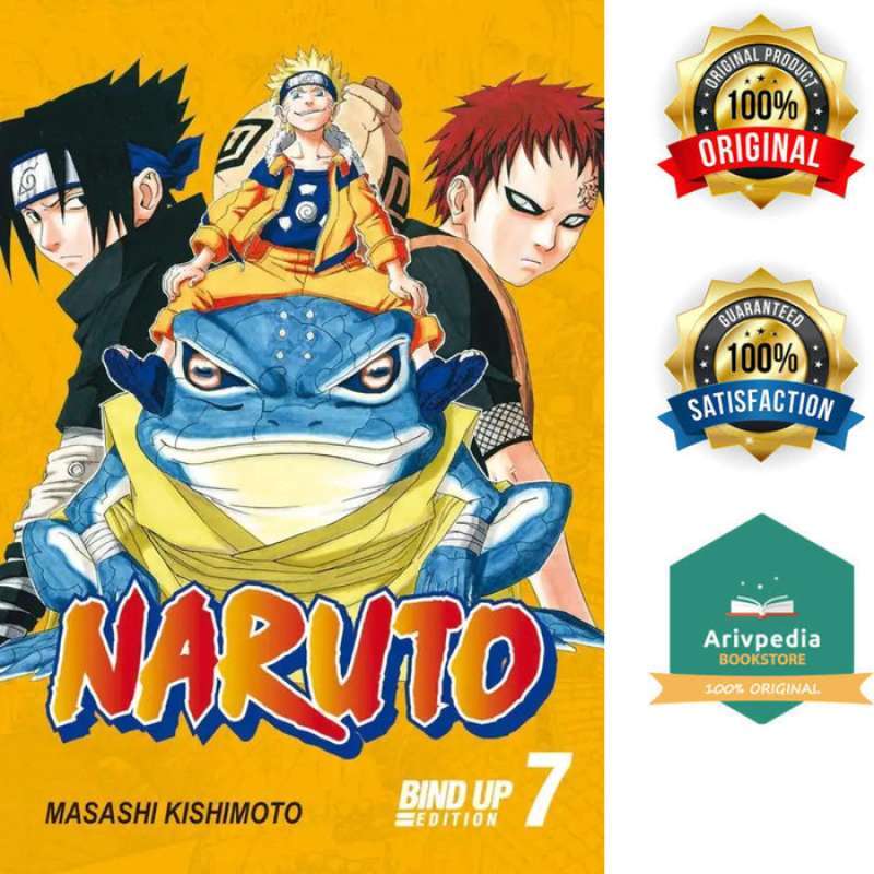 Jual Naruto Bind Up Edition 1 2 3 4 5 6 7 8 9 10 By Masashi Kishimoto - Vol 8 Di Seller Rumix ...