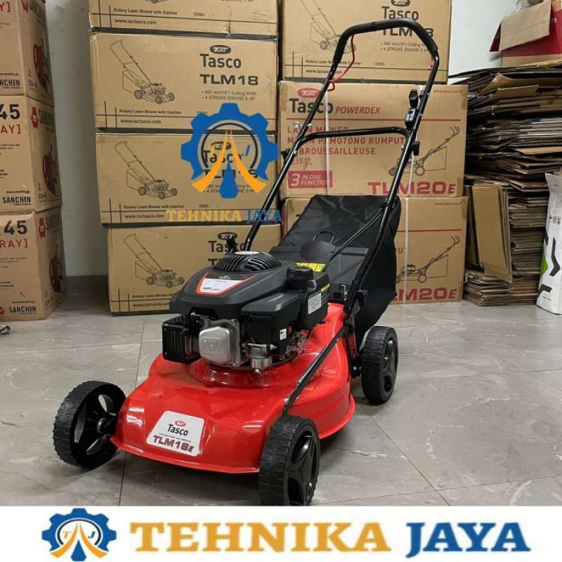 Promo Mesin Potong Rumput Dorong Tasco Tlm 18e Lawn Mower Mesin 5 Promo ...