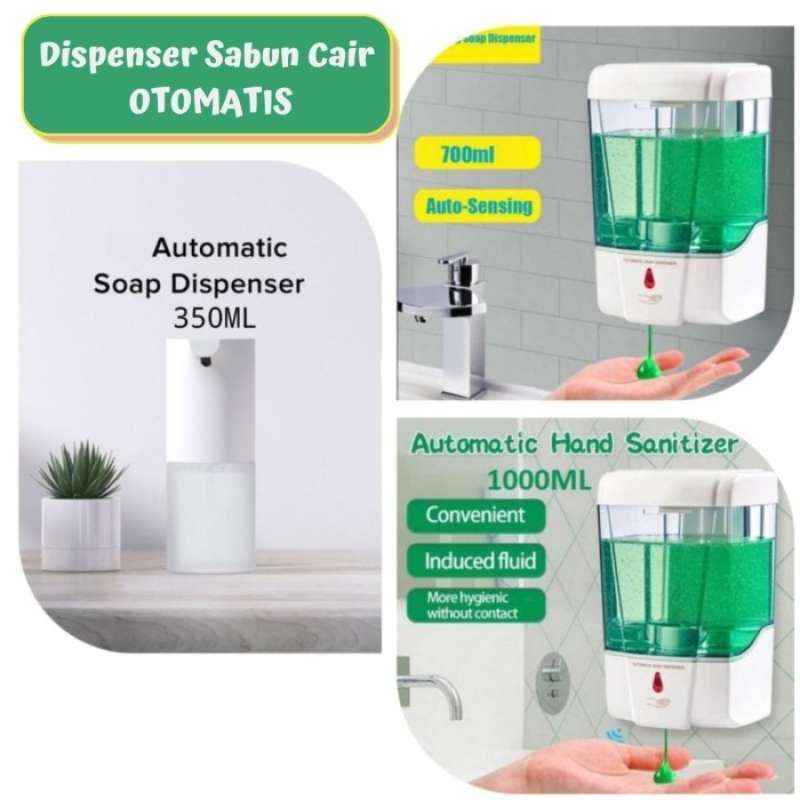 Promo Dispenser Sabun Cair Otomatis Tempat Sabun Cair Wall Dispenser ...