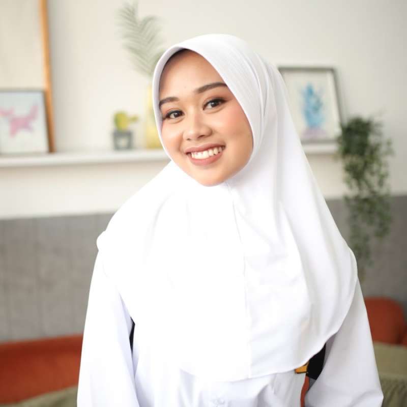 Jual Hijab Instan Bergo Sekolah Remaja / Kerudung Sekolah Anak Smp - Sma - Coklat Pramuka Di ...