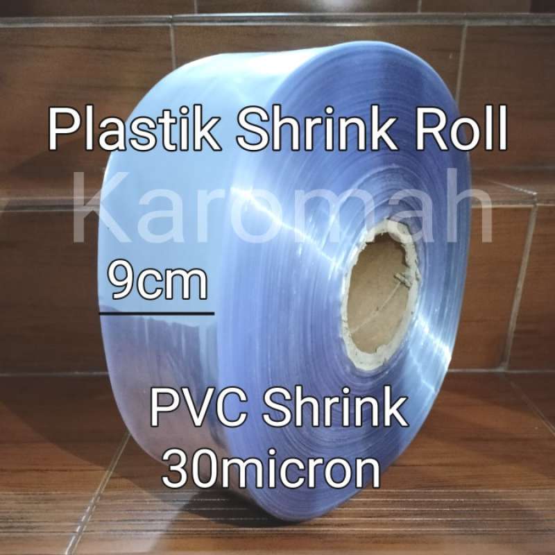 Promo Plastik Shrink Roll - Pvc Shrink 30mic - Bentuk Tube Lebar 9cm ...