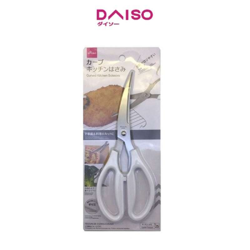 Jual Daiso Curved Kitchen Scissors Di Seller Reaver - Cengkareng Timur ...