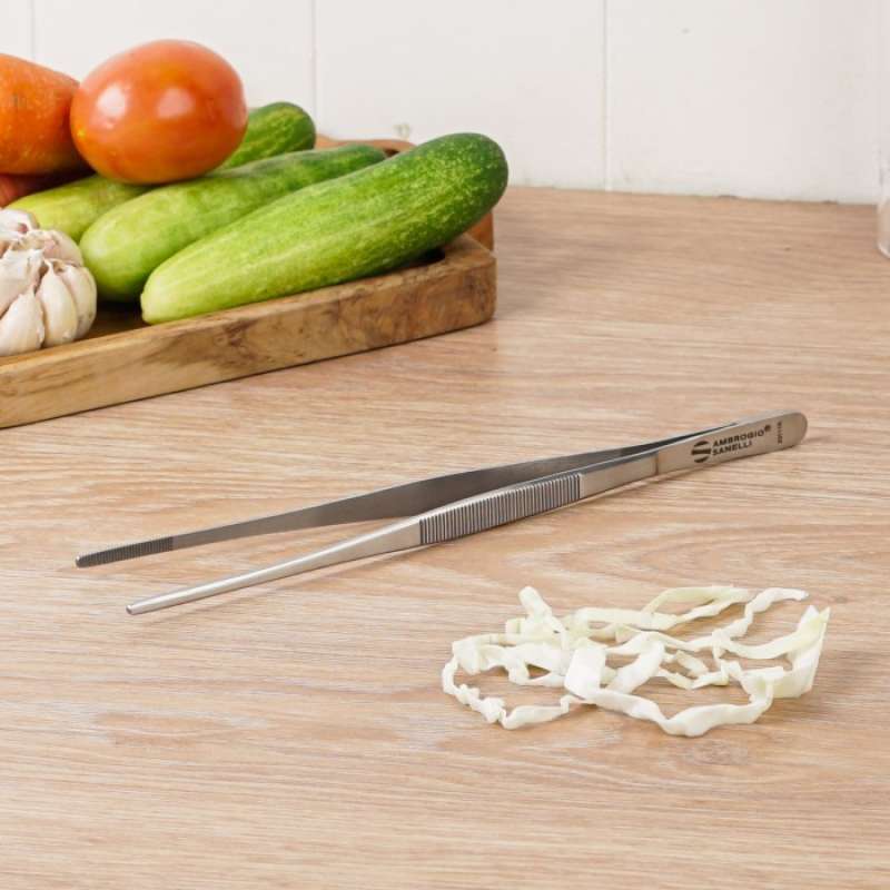 Jual Pinset Makanan Pinza Chef Tweezer Ambrogio Sanelli Italy 23cm Di ...