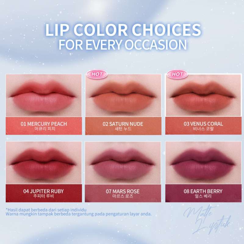 Promo Barenbliss - No Gravity Transferproof Matte Lipstick - 02 Saturn ...