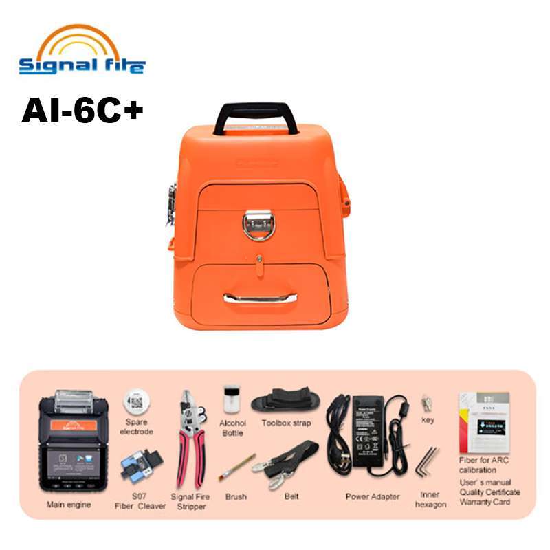 Jual Fo - Splicer Ai-6c+ Signal Fire 6c Plus Motor Fiber Optical ...