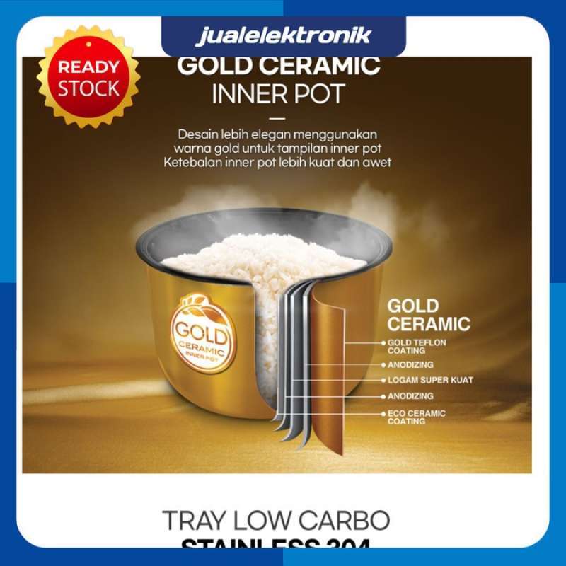 Promo New Digital Rice Cooker Yongma Smc-8067 Smc8067 Magic Com Gold ...