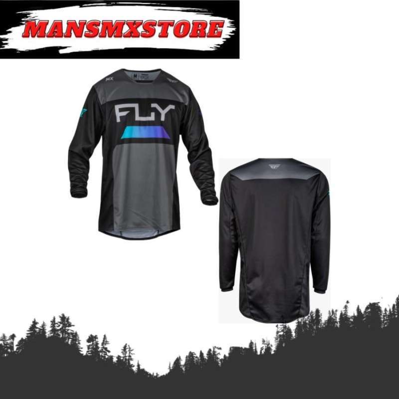 Jual Jersey Fly Kinetic Reload 2024 Charcoal Black Grey Iridium ...