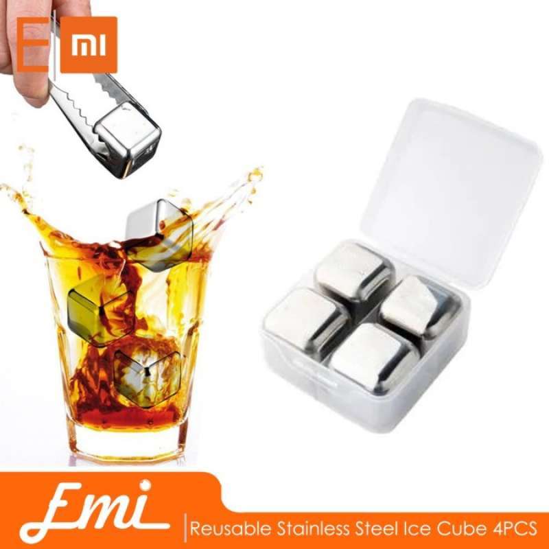 Jual Reusable Stainless Steel Ice Cube Es Batu Stainles Di Seller ...