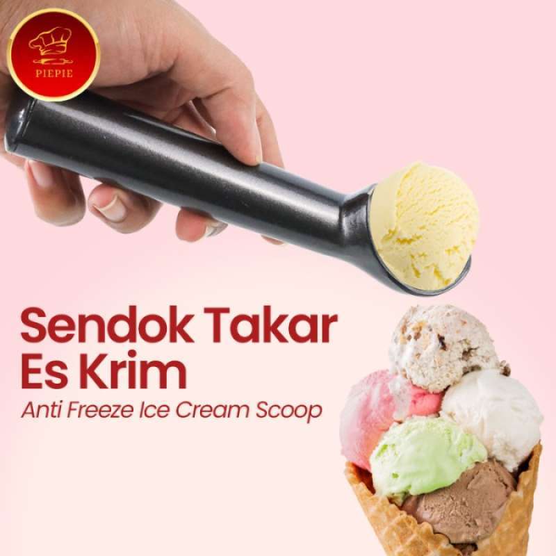 Jual Ice Cream Scoop/ Sendok Es Krim / Skop Es Krim Manual - Silver Di ...