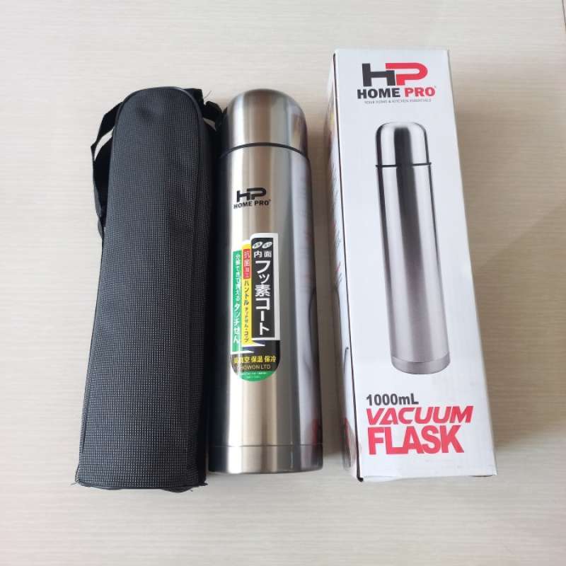 Jual Vacuum Bottle / Termos Air Panas Stainless Steel 1 Liter Di Seller ...