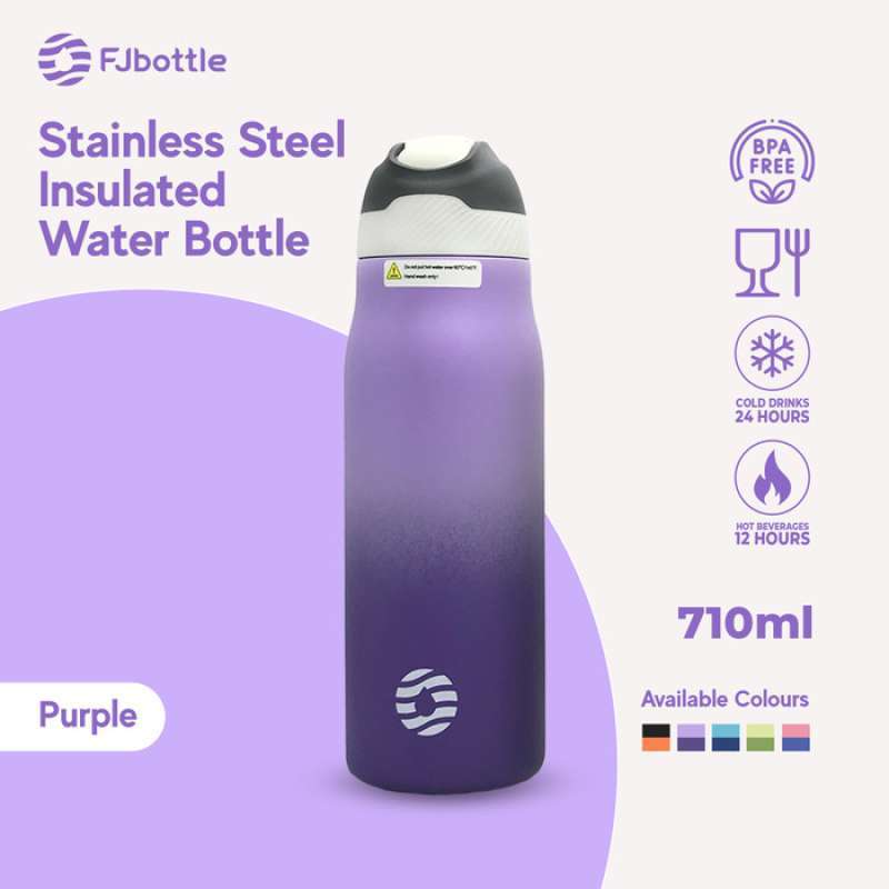 Jual Fjbottle - Botol Minum Olahraga Portable Gradasi 710ml Stainless ...