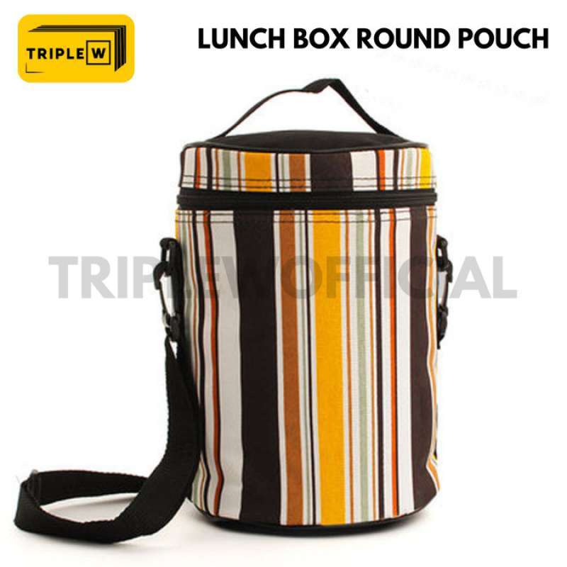 Jual Triple W Tas Rantang Bekal Makan Pouch Lunch Box Premium Di Seller ...