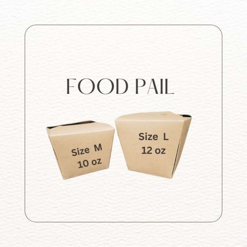Jual Food Pail | Paper Lunch Box | Rice Box Craft | Kotak Makanan Kraft ... Jual Food Pail | Paper Lunch Box | Rice Box Craft | Kotak Makanan Kraft ...