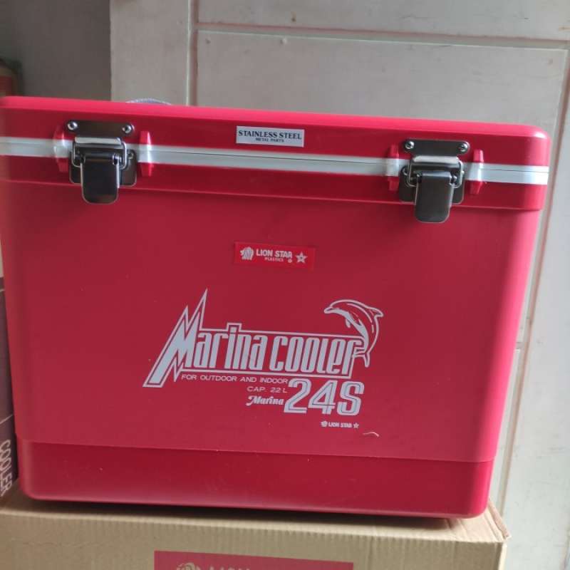 Jual Ready! Marina Cooler Box 24s Lion Star 22 Liter Tempat Es Cool Box ...
