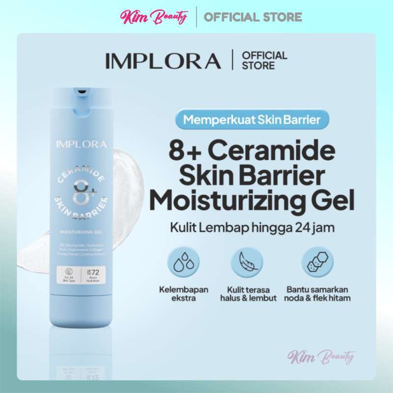 Jual Implora 8+ Ceramide Skin Barrier Moisturizing Gel - Reguler 50ml ...