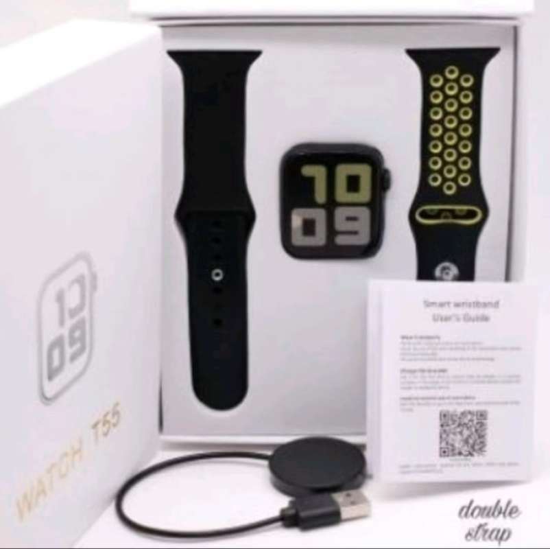 Jual Jam Tangan Smart Watch T55 T500 Double Strap Bisa Panggilan ...