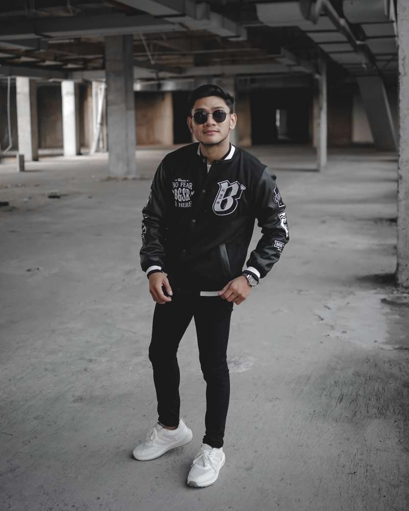 Jual Original Bgsr Jaket Keren Varsity Fearles Keren / Jaket Pria ...