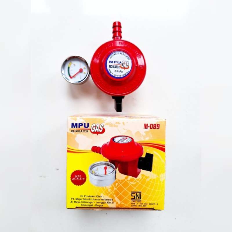 Jual Regulator Gas Tekanan Rendah Dilengkapi Meter Dan Non Meter Kepala ...