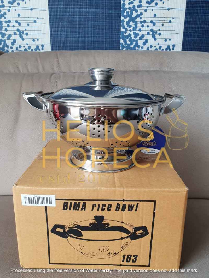 Jual Bima Rice Bowl Sangku Nasi Bakul Nasi Wakul Nasi Baskom Nasi - 24 ...